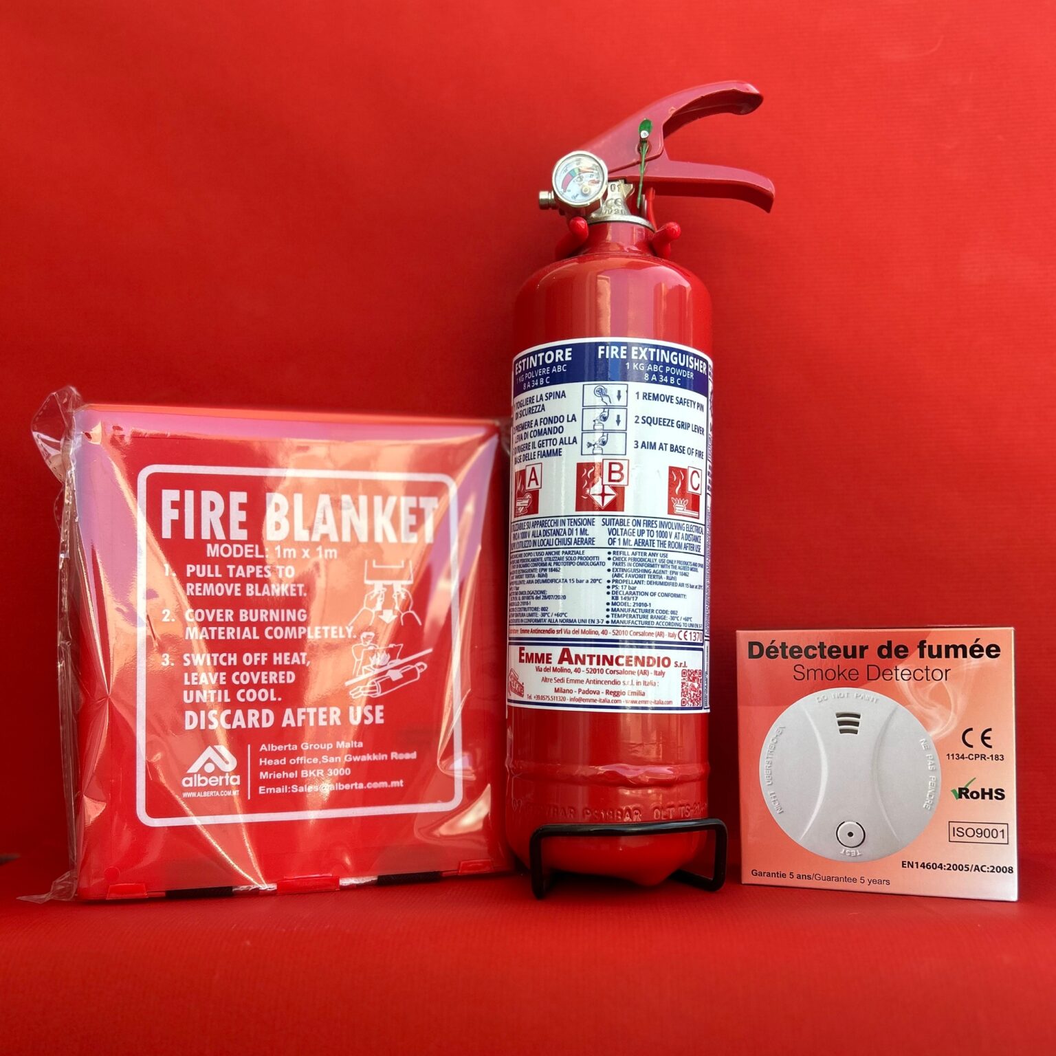 Home Fire Safety Pack 2 - Alberta Malta
