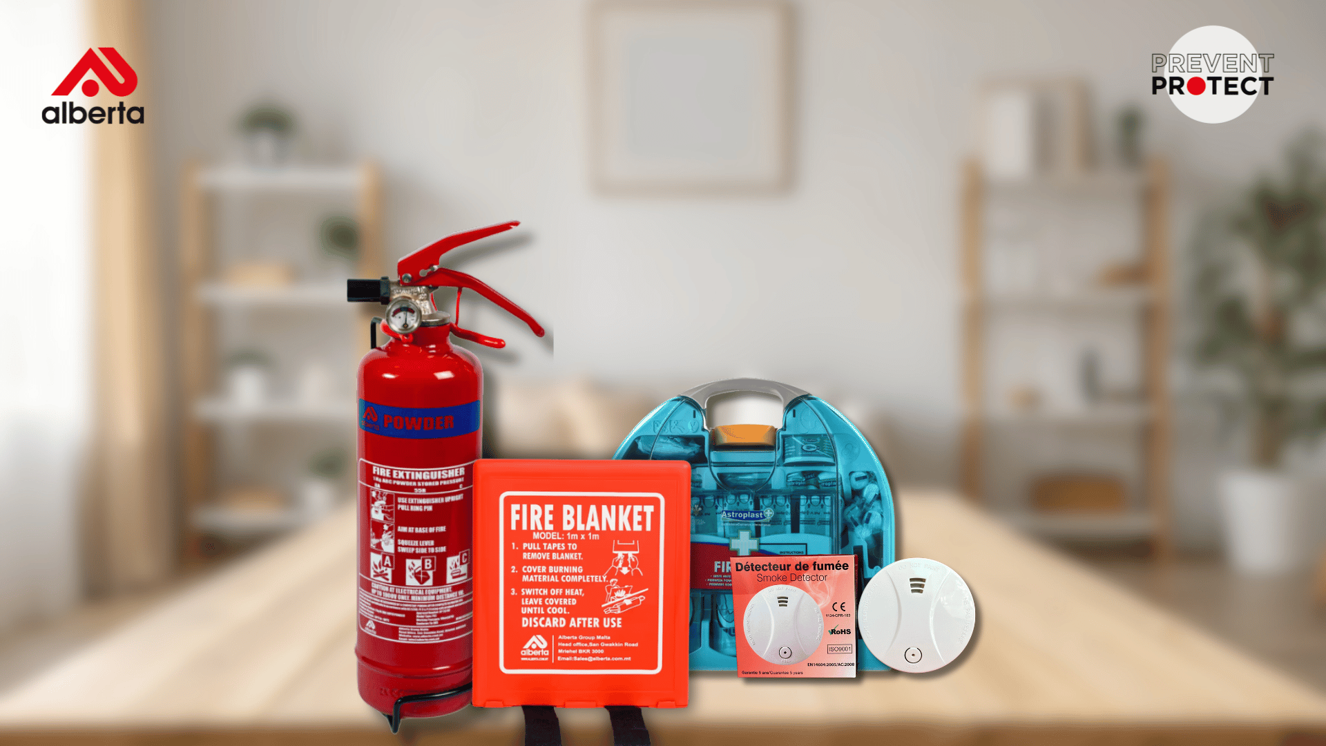 Home Fire Safety Packs - Alberta Malta